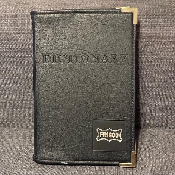Webster | Other | 966 Frisco Railroad Library Dictionary Binder With ...
